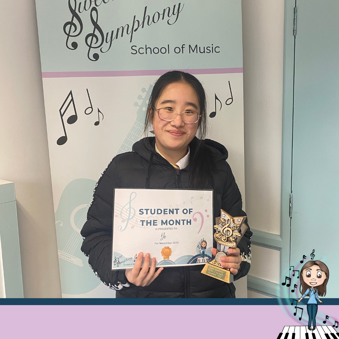 Student of the Month November 2025: Ye L.